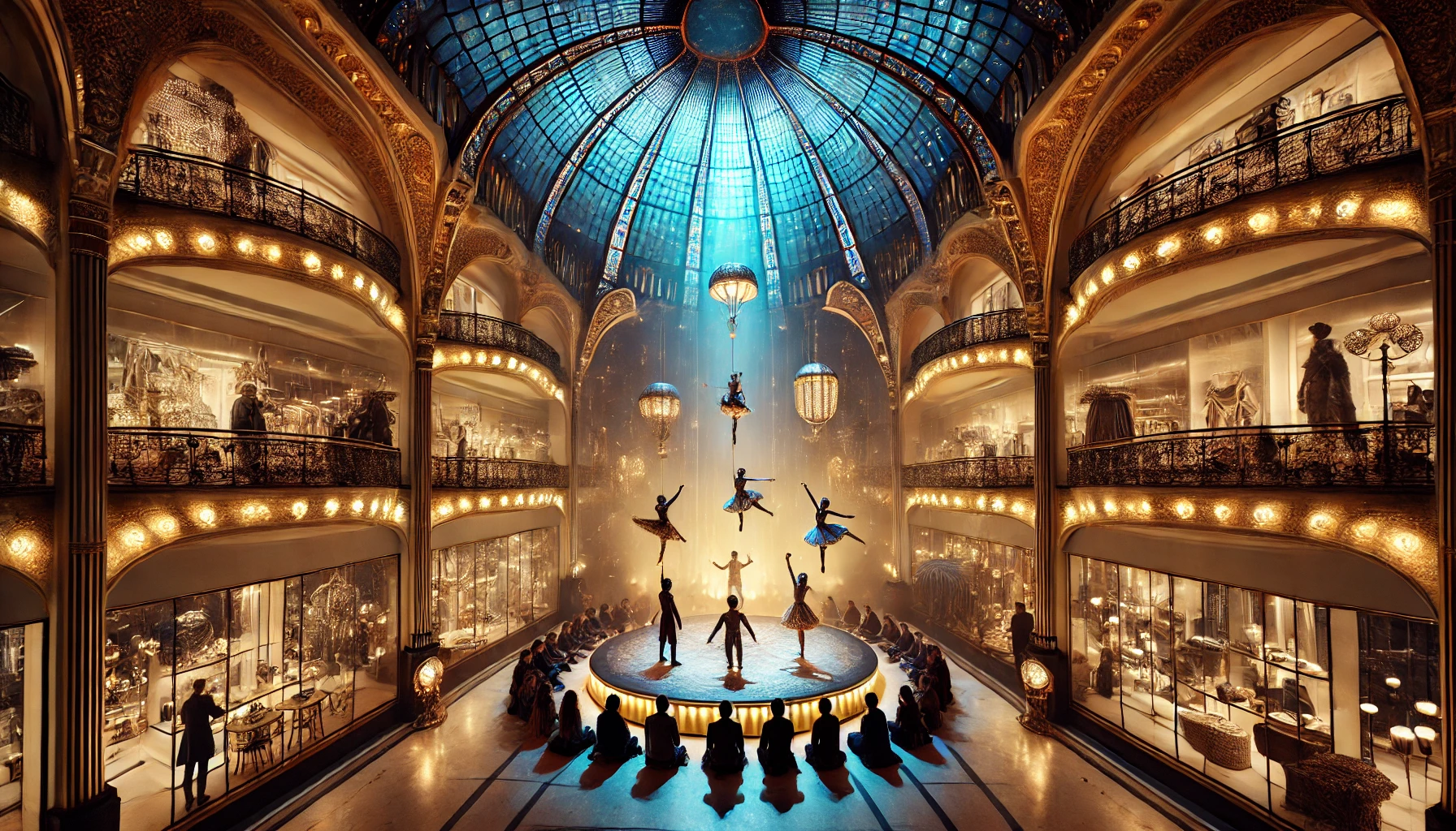 Le Cirque Le Roux fait son grand retour au Bon Marché : un spectacle ...