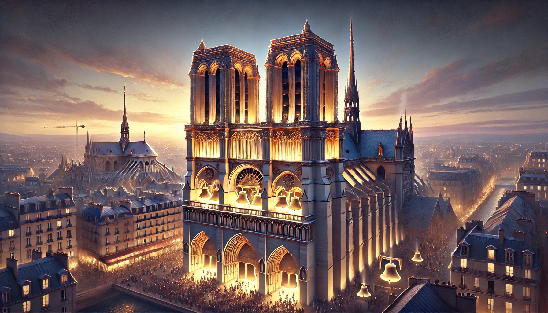 Les cloches de Notre-Dame résonnent à nouveau : un symbole de ...