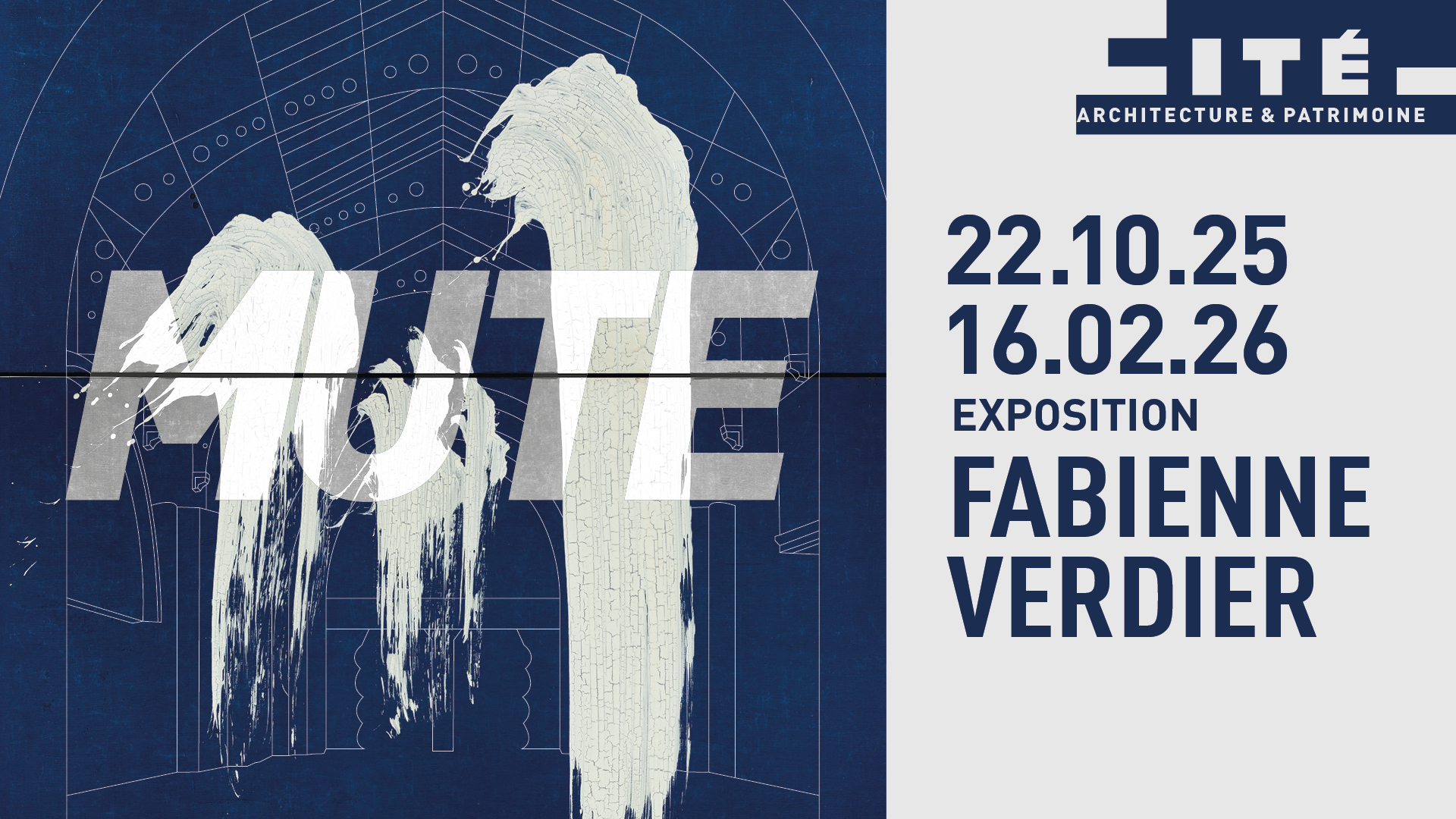 Exposition « Mute » de Fabienne Verdier à la Cité de l'Architecture ...